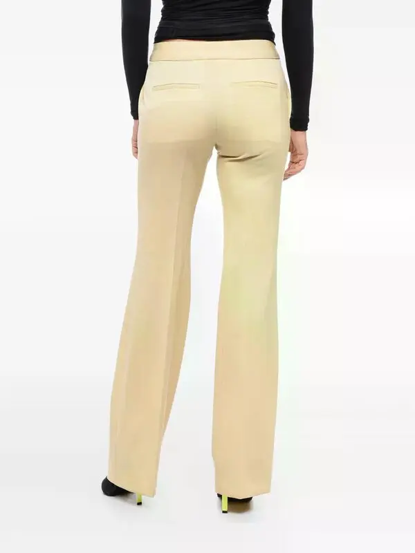 JIL SANDER Front Pleat Wool Trousers