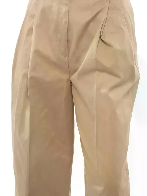 Prada Pleated High-waisted Trousers