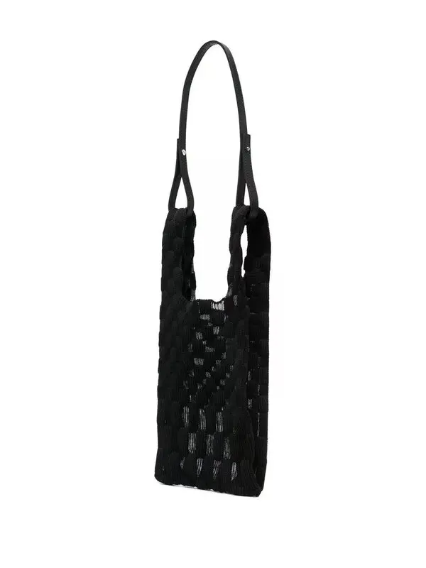 LASTFRAME Interwoven Semi-sheer Tote Bag