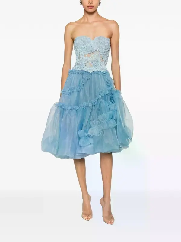 Ermanno Scervino Ruffled Maxi Skirt