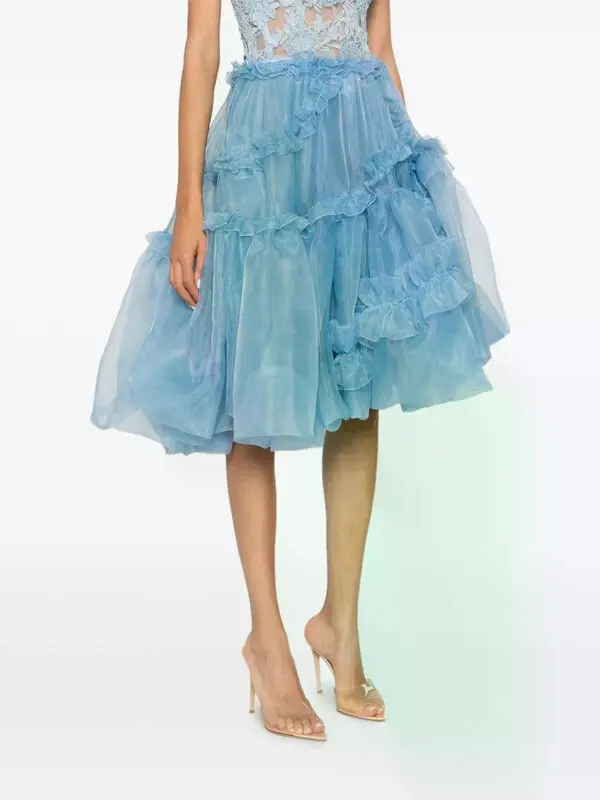 Ermanno Scervino Ruffled Maxi Skirt
