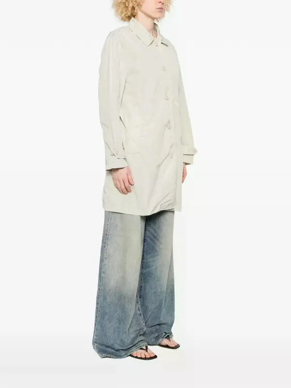 Aspesi Long Sleeve Button-fastening Coat