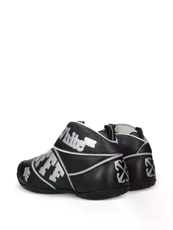 Off-White Logo-print Slip-on Sneakers - Black