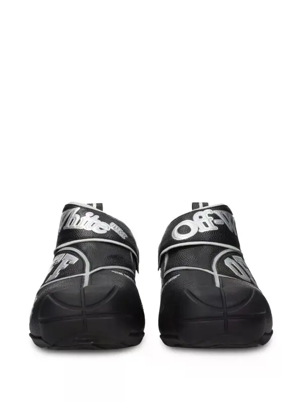 Off-White Logo-print Slip-on Sneakers - Black
