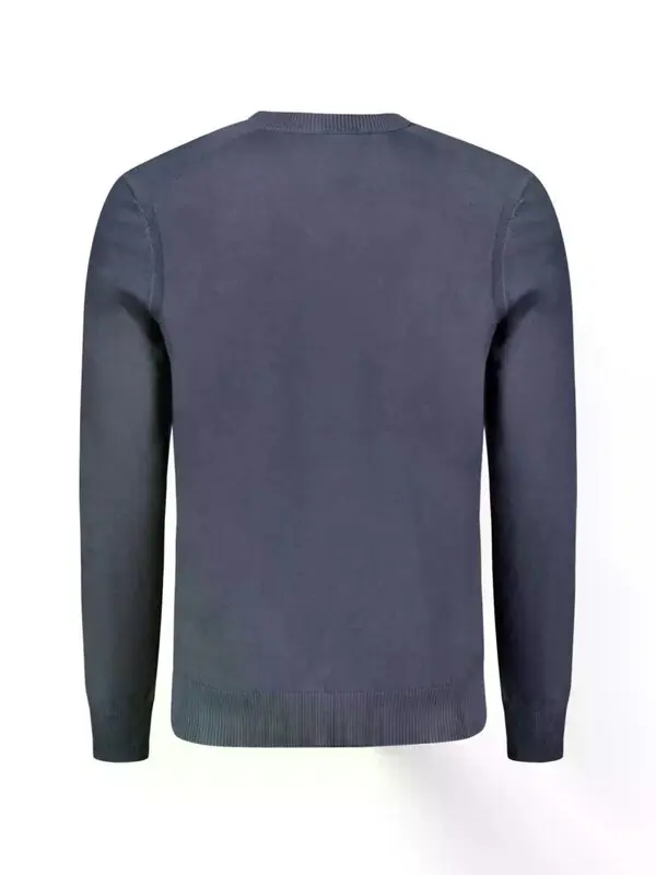 BOSS V-neck Logo-embroidered Sweater