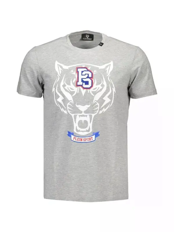 PLEIN SPORT Tiger-print T-shirt
