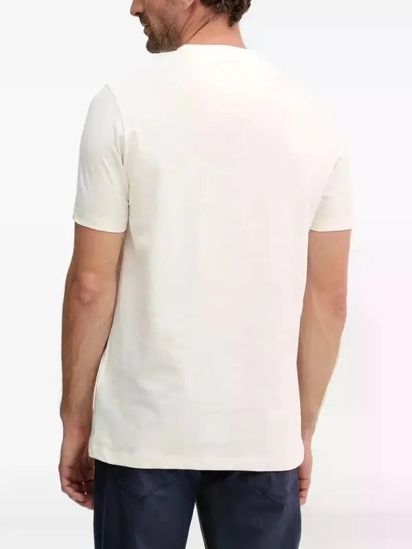Karl Lagerfeld Logo-embroidered T-shirt