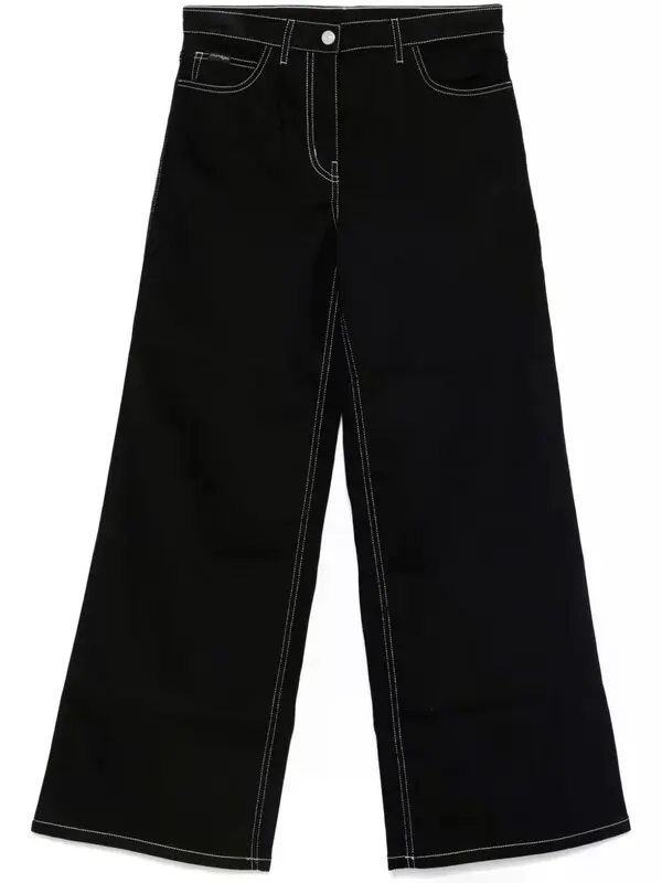 COURREGES Wide-leg Denim Jeans
