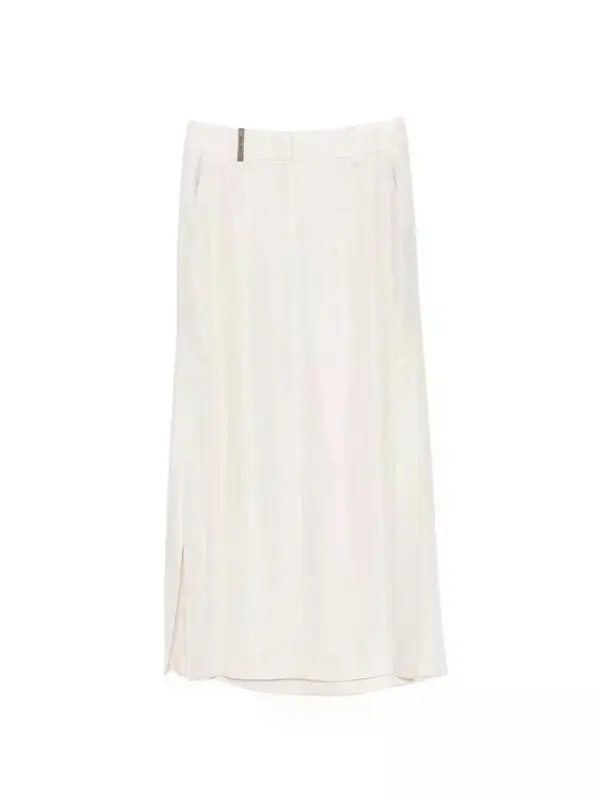 Peserico Side-slit Midi Skirt