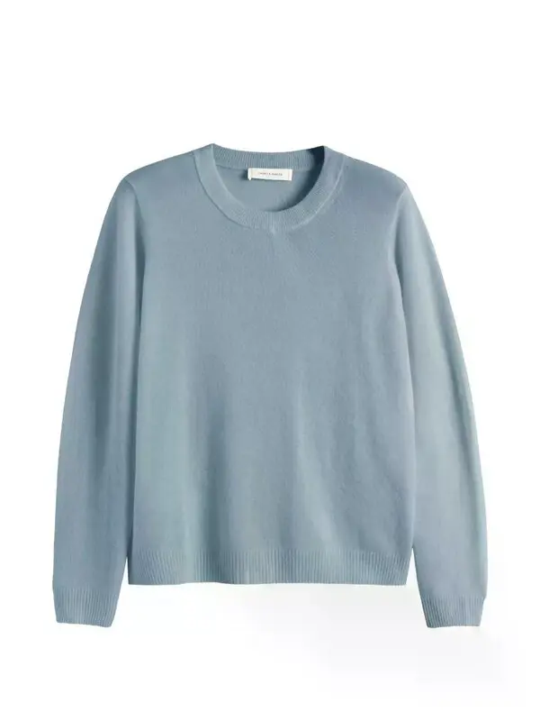 Chinti & Parker Round-neck Cashmere Sweater - Blue