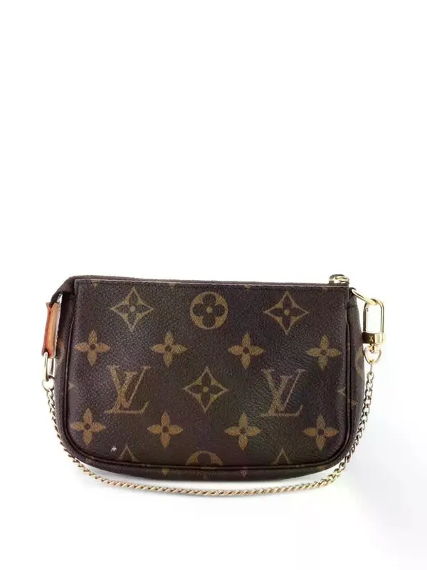 LOUIS VUITTON Pochette Accessoires Monogram Canvas - Brown