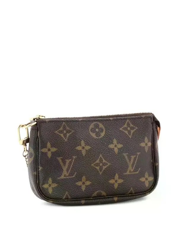 LOUIS VUITTON Pochette Accessoires Monogram Canvas - Brown
