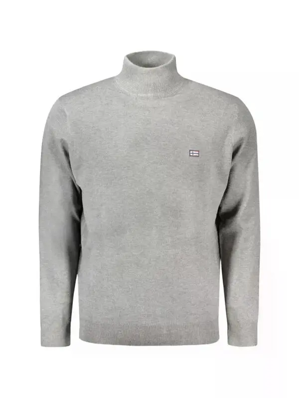 NORWAY 1963 Logo-patch High-neck Sweater