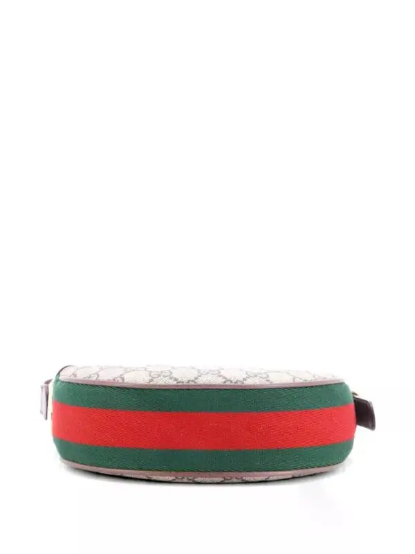 Gucci Ophidia Gg Coated Canvas Mini Hobo Bag