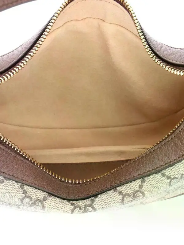 Gucci Ophidia Gg Coated Canvas Mini Hobo Bag