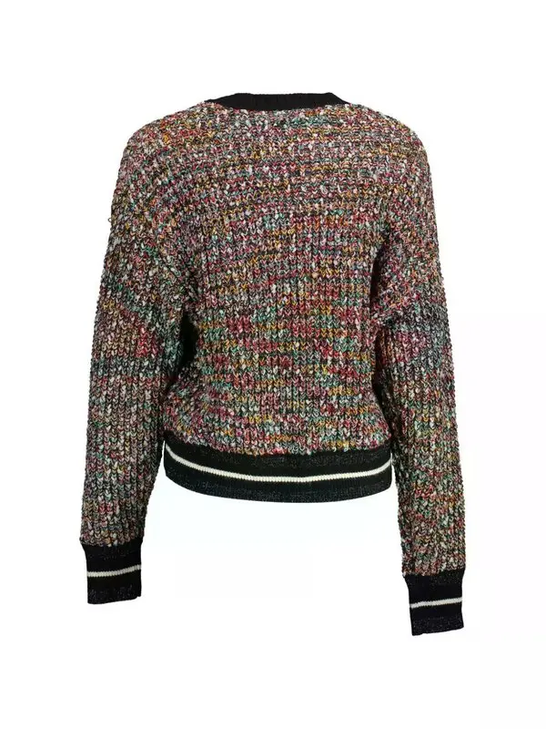 Desigual Textured Knit Pullover Sweater