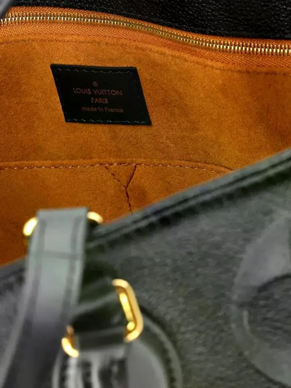 LOUIS VUITTON Onthego Monogram Empreinte Giant Gm Tote Bag - Black