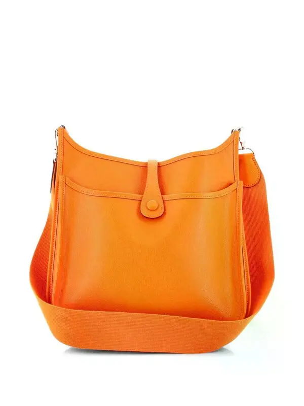 Hermès Evelyne Bag Gen Ii Epsom Pm Crossbody Bag - Orange