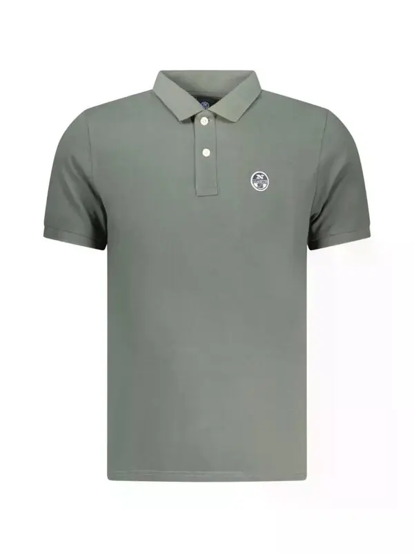 NORTH SAILS Logo-patch Piqué Polo Shirt