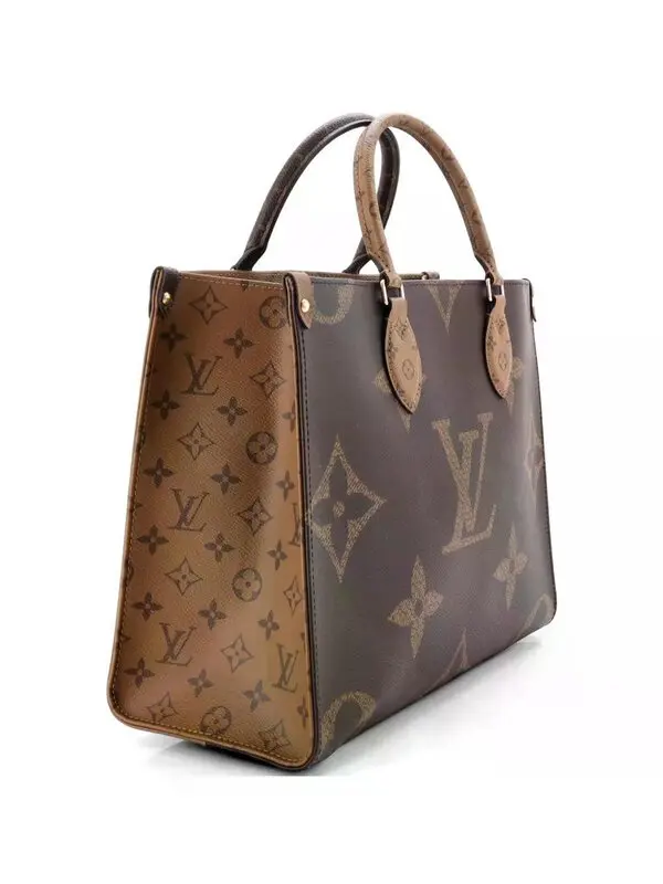 LOUIS VUITTON Onthego Reverse Monogram Giant Mm Tote Bag - Brown