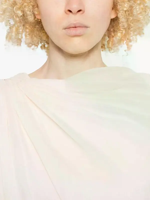 ROTATE BY BIRGER CHRISTENSEN Chiffon Cape Mini Dress