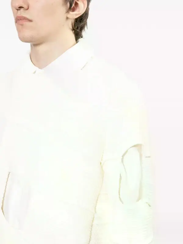 Comme Des Garçons Cut-out Sweater