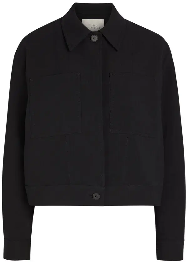 Studio Nicholson Cotton And Linen-blend Jacket