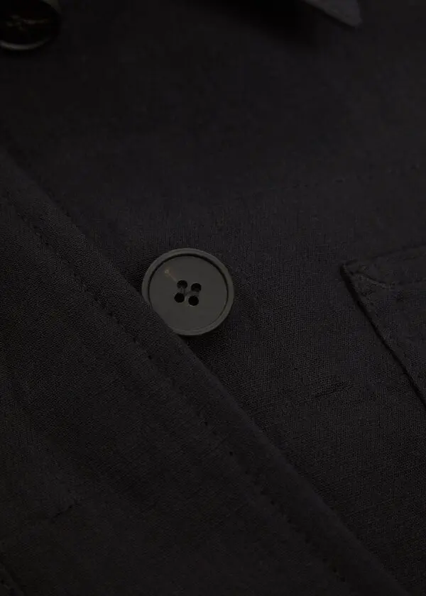Studio Nicholson Cotton And Linen-blend Jacket