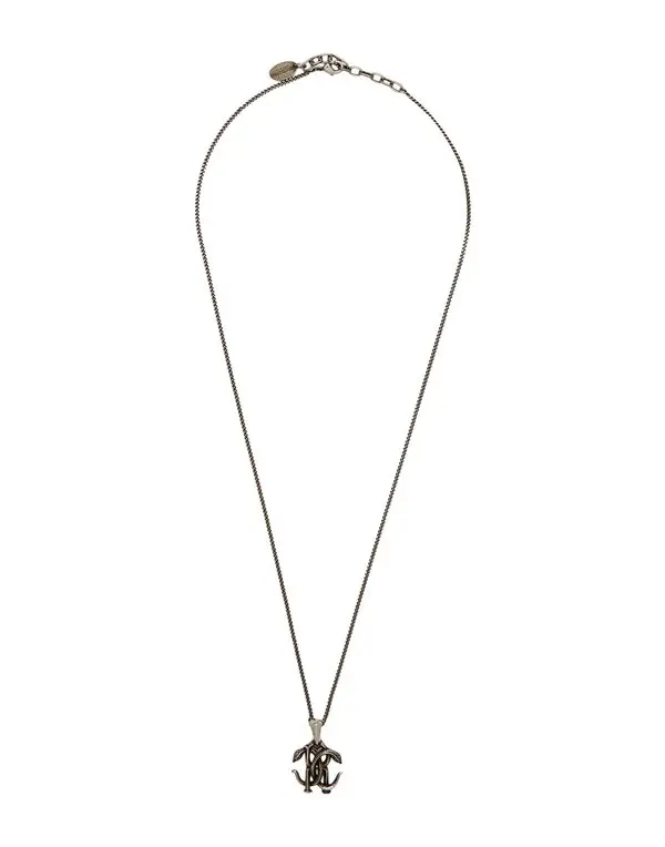 Roberto Cavalli Logo-embellished Pendant Necklace