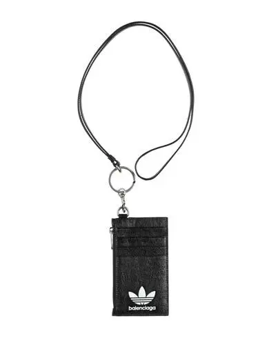 BALENCIAGA X ADIDAS ORIGINALS Coin Purse Leather - Black