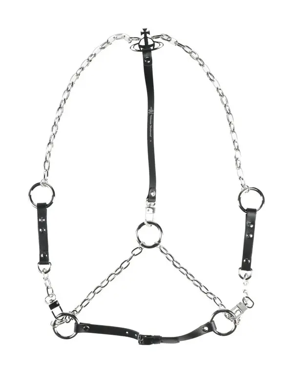 VIVIENNE WESTWOOD Leather And Metal Belt