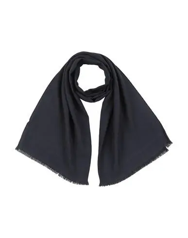 FERRAGAMO Scarf Virgin Wool, Silk - Navy