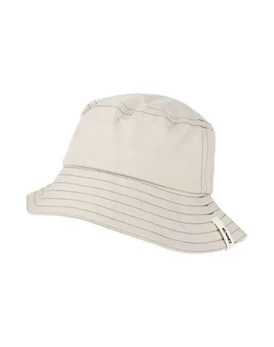 Sunnei Bucket Hat With Logo - Beige