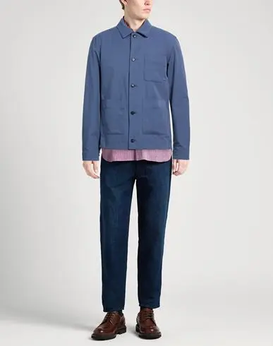 Paul & Shark Slate Nylon And Elastane Overshirt - Blue
