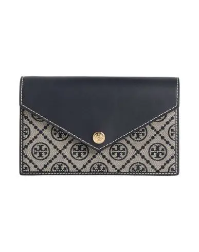 Tory Burch Small Flap Bag With Detachable Shoulder Strap - Navy