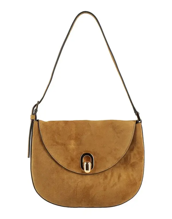 Savette Suede Saddle Shoulder Bag