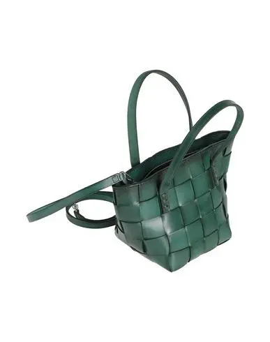 Dragon Diffusion Leather Tote With Detachable Strap - Green