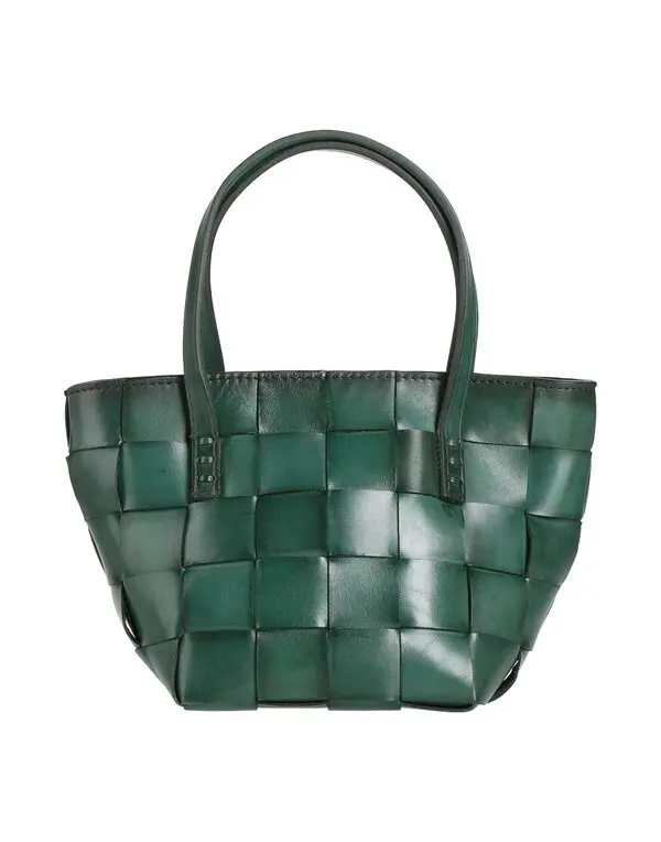 Dragon Diffusion Leather Tote With Detachable Strap - Green