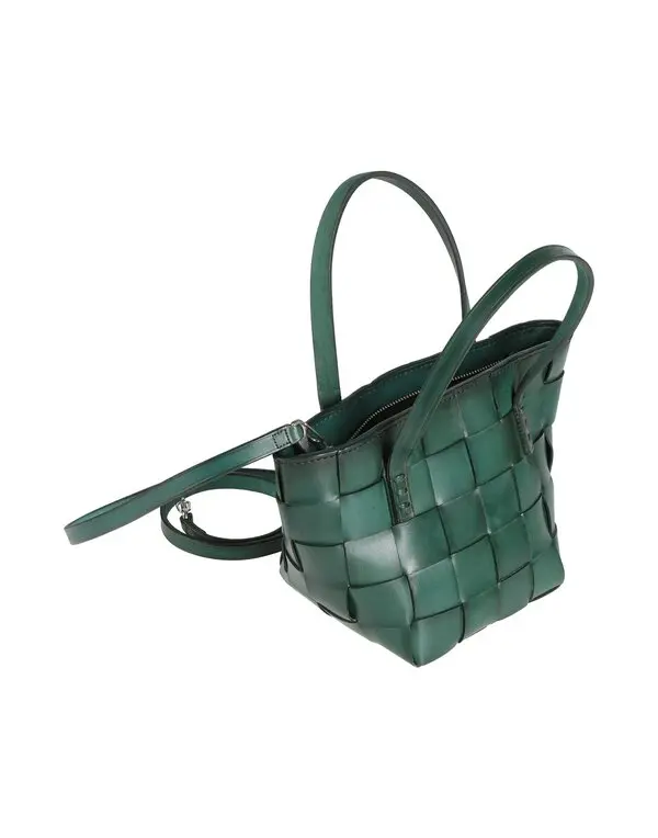 Dragon Diffusion Leather Tote With Detachable Strap - Green