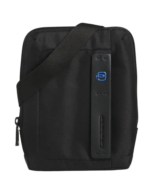 PIQUADRO Cross-body Bag With Leather Trims
