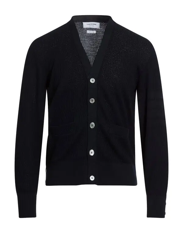 Thom Browne Cardigan In Virgin Wool