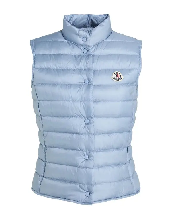 Moncler Light Polyamide Quilted Vest - Blue