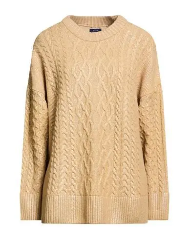 Gant Lambswool Cable-knit Sweater - Beige