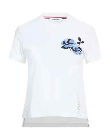 Thom Browne T-shirt Size Cotton, Elastane - White
