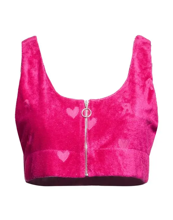 ROTATE BY BIRGER CHRISTENSEN Chenille Crop Top