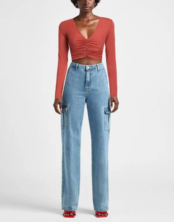 ALIX NYC Synthetic Jersey Crop Top