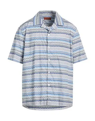 Missoni Shirt Azure Size Cotton - Blue