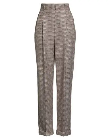 Moschino Straight-leg Virgin Wool Pants - Dark Brown