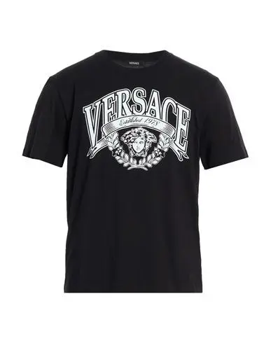Versace T-shirt Size Cotton - Black