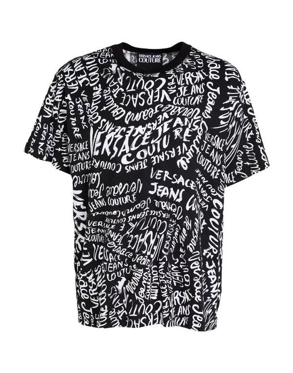 Versace T-shirt Size Cotton - Black